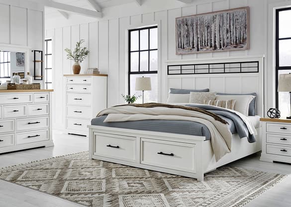 Hampton 5 Pc. King Storage Bedroom