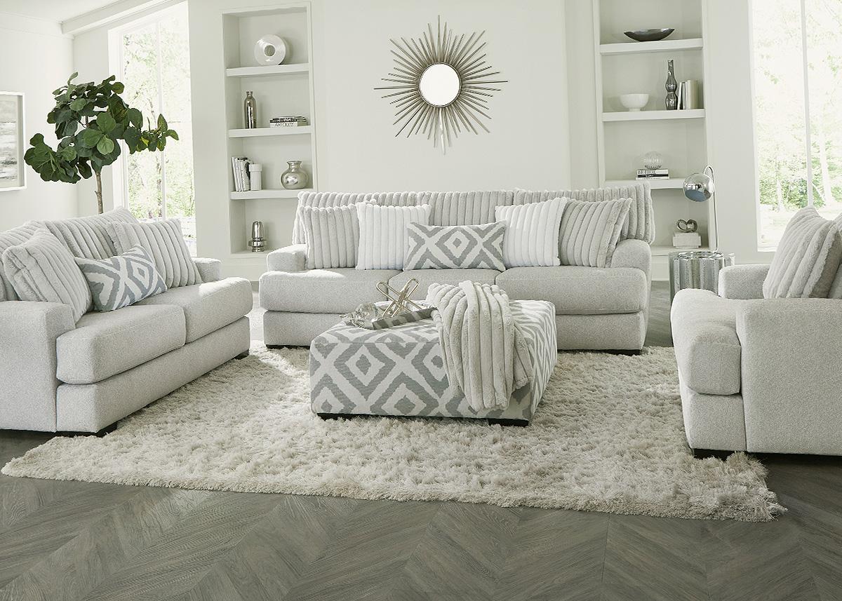 Rupa Gray 3 Pc. Living Room