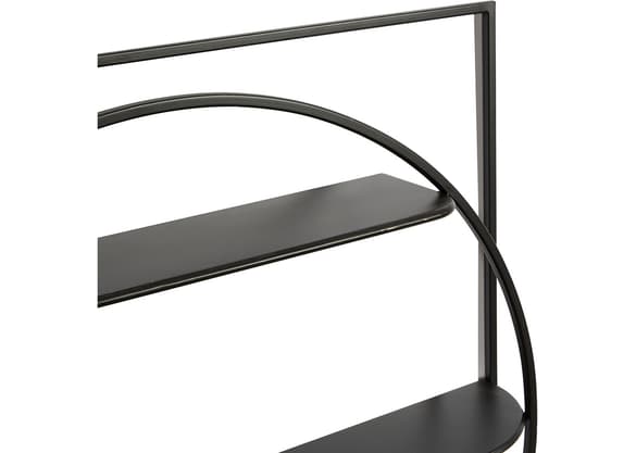 Austra Industrial 3-Tiered Wall Shelf - The RoomPlace