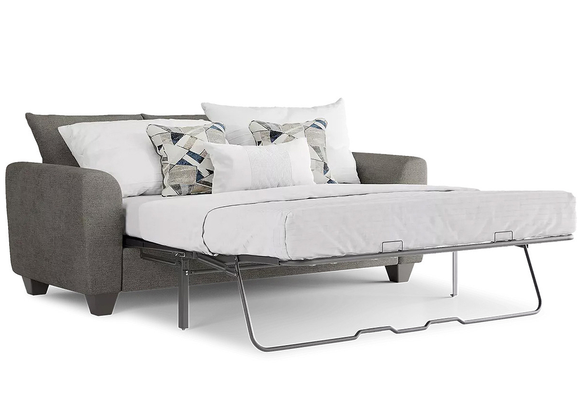 Jasmine Gray Queen Sleeper Sofa The RoomPlace