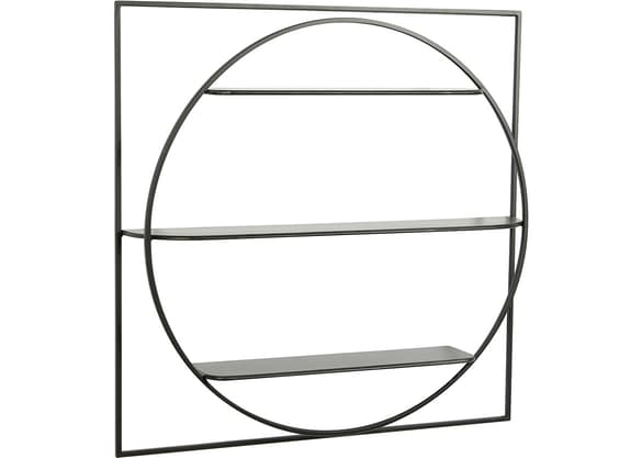 Austra Industrial 3-Tiered Wall Shelf - The RoomPlace