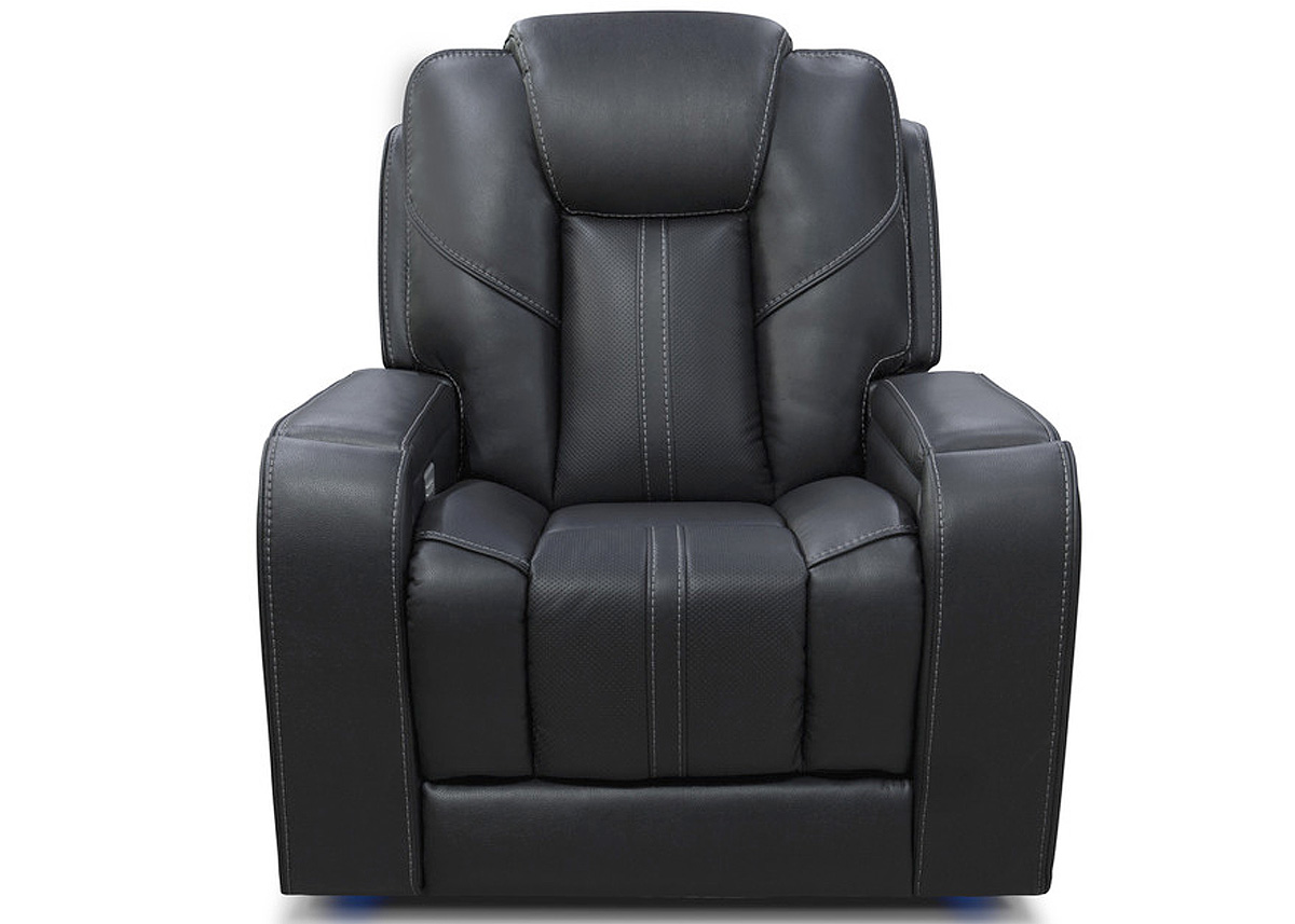 Black recliner lounge store